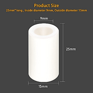 CASTNOO Interpump Piston Ceramic 15mm 51040009 For TP Pumps Interpump TT WW Series(15x25x9 mm) (1)