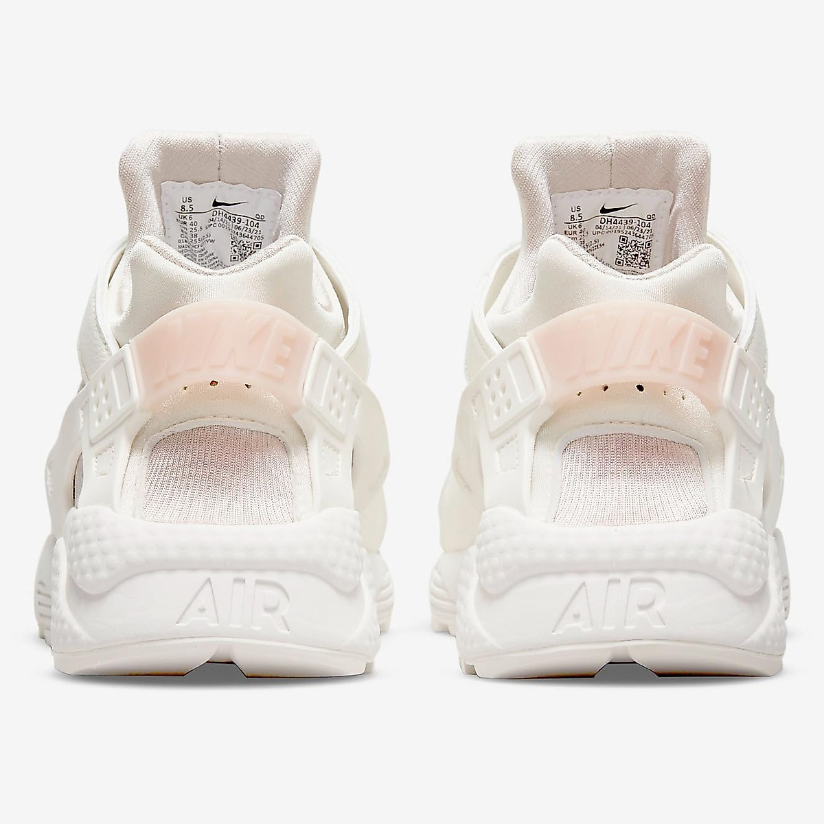 Nike womens Air Huarache Utility, Sail/Sail-light Bone, 6.5