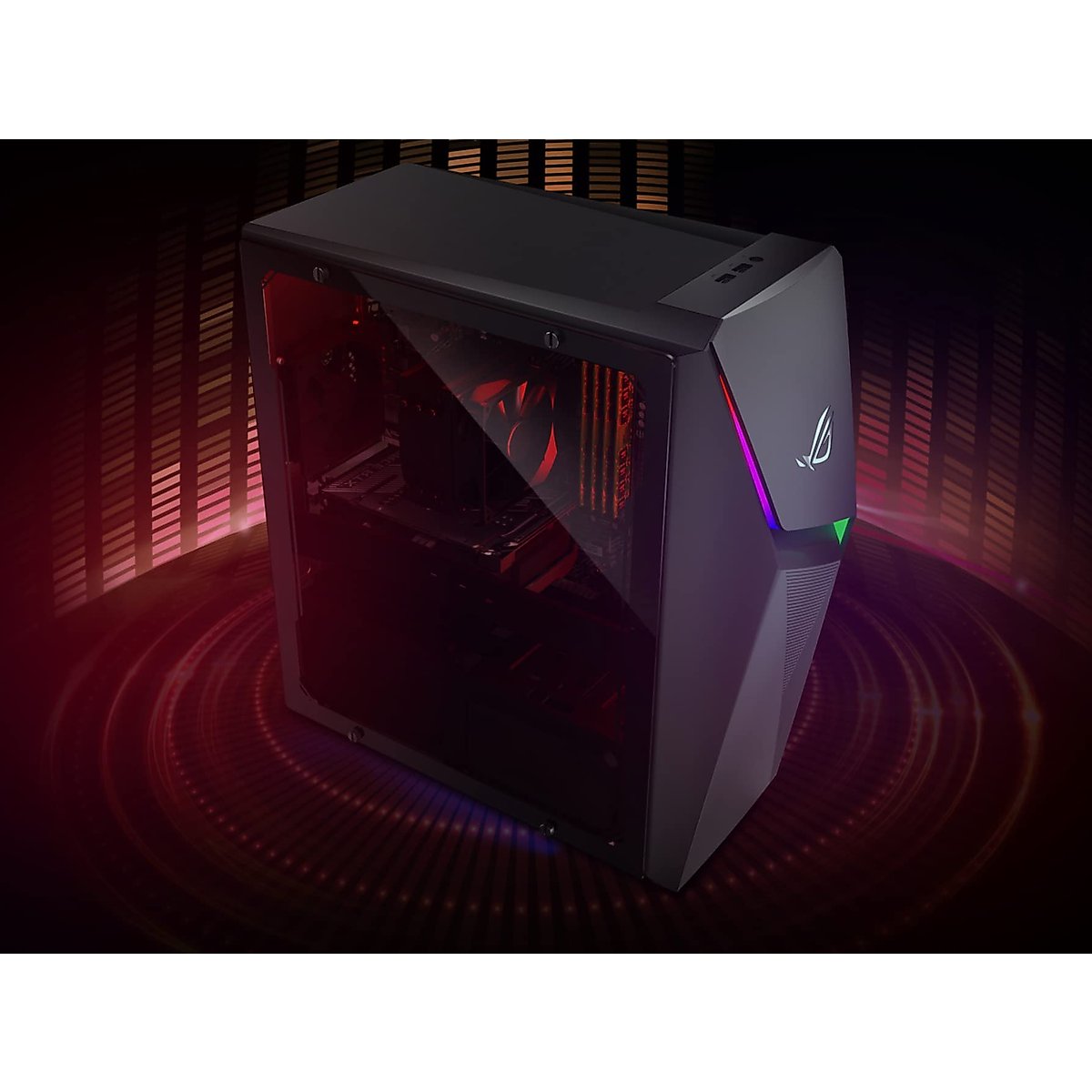 ASUS ROG Strix GL10 Gaming Desktop Computer, AMD Hexa-Core Ryzen 5 3600X Processor, 64GB RAM 2TB SSD, NVIDIA GeForce GTX 1660 Ti 6GB, DisplayPort Bluetooth DTS Audio, Windows 10 Homek