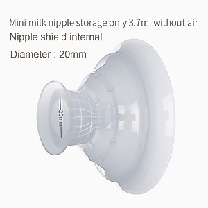 Pea Baby Nippleshield Double Silicone Nipple Shield 20mm Breastfeeding Nursing Difficulties 1 PC ...