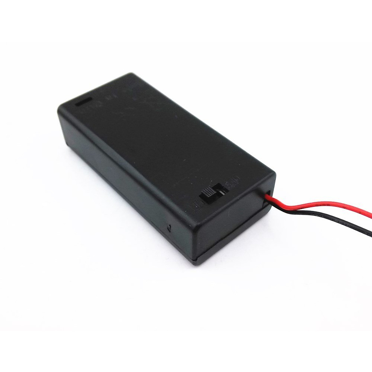 Honbay 10pcs 2AA Battery Holder Storage Case with Wires and On/Off Switch