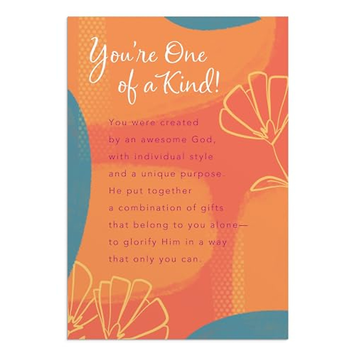 DaySpring - Celebrating You Birthday- King James Version- 4 Design Assortment with Scripture - 12 Geometric Botanical Boxed Cards & Envelopes (J5127)