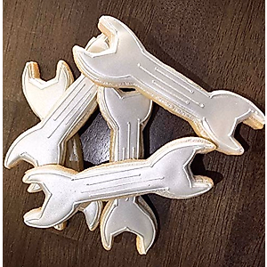 Father's Day Cookie Cutters Tools & Construction Cookie Cutters 5-Pc. Set Made in USA by Ann Clark, Cordless Drill, Hammer, Wrench, Pliers, House