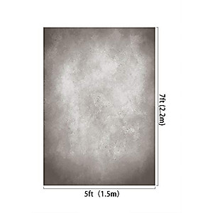 Kate 5x7ft Vintage Backdrops Abstract Grey Portrait Photo Backdrop for Photography Studio