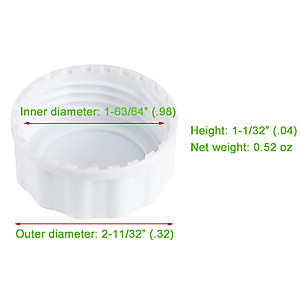 (6-PCs) Travel Bottle Caps Compatible with Avent Bottles, Bottle Lids Replacement