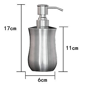1pc Drinking Water Machine Dispenser Hand Soap Dispenser Bottle Hand Wash Dispenser Refillable Travel Bottles Liquid Travel Containers Soap Pump Stainless Steel Soap Bottle