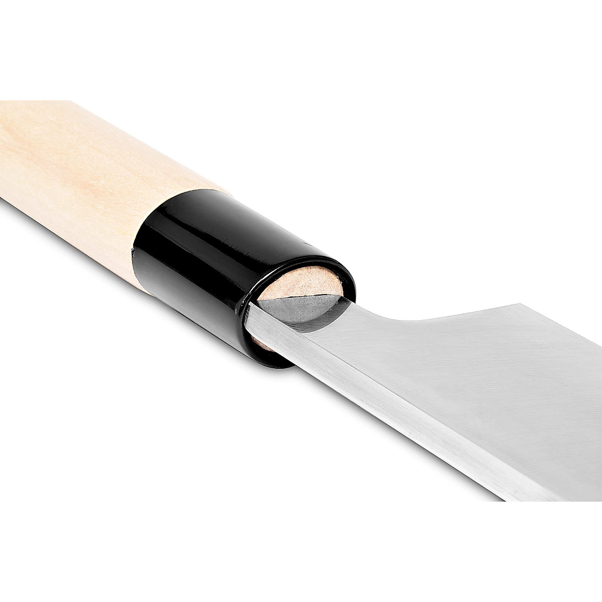 Seki Japan Japanese Seki SANBONSUGI Sushi Chef Knife, 420J2 Stainless Steel Sashimi Deba Knife, Wood Handle, 150 mm (5.9 in)