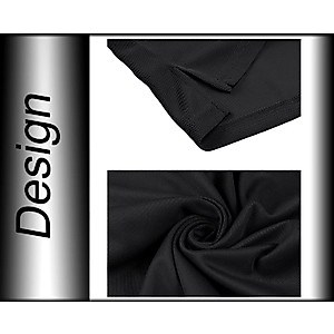 Pique Polo Shirts Men Dry Fit Golf Shirts Long Sleeve Polo Shirts for Men Tactical Polo Mens Polo Wicking T-Shirts for Men Black