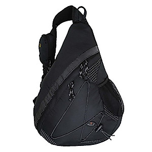 HBAG 20 Crossbody Sling Backpack Single Strap Shoulder Bag, Water Bottle Pocket