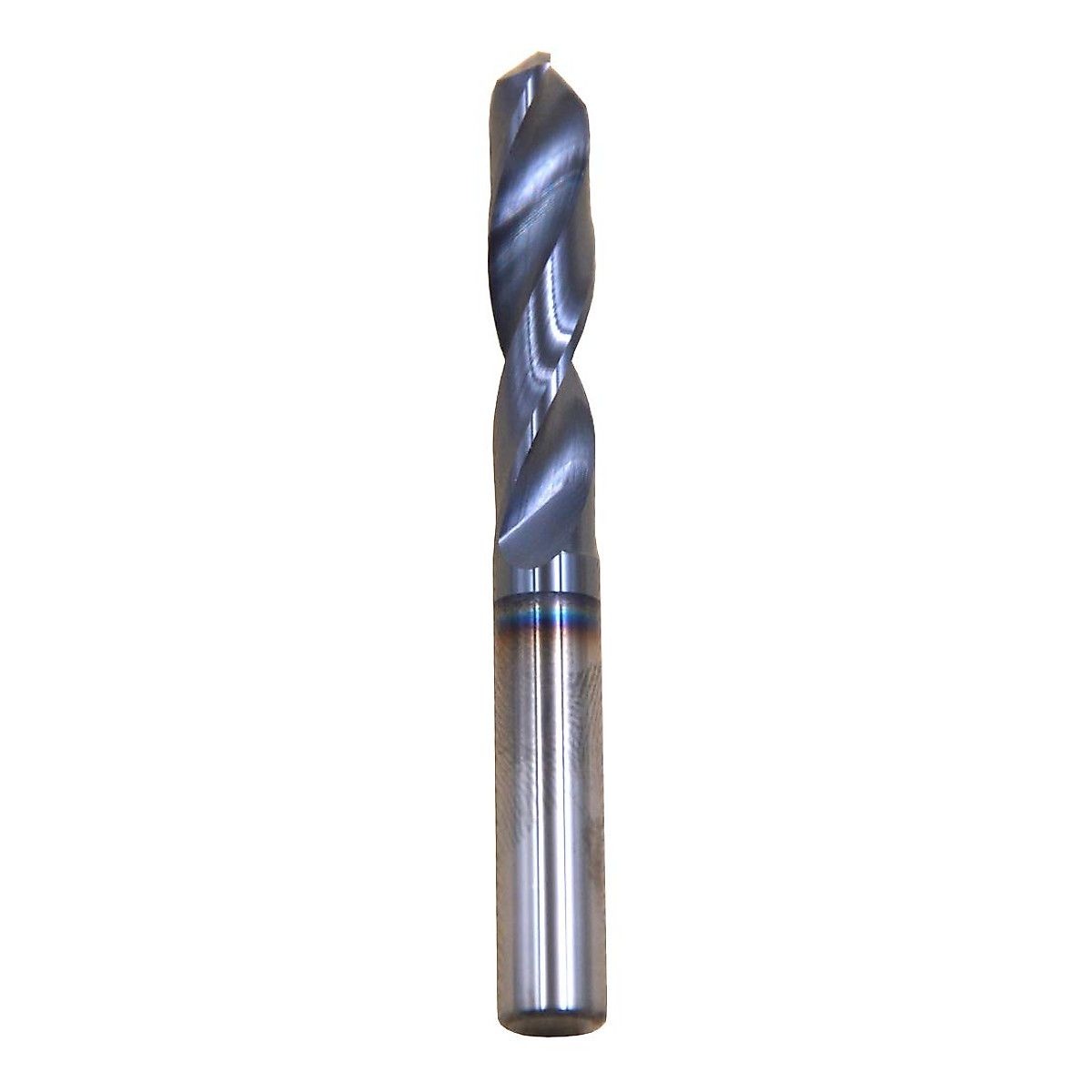 Wkstool Φ4mm,Micro Solid Carbide Twist Drill Bits,Straight Shank,TiAlN Coated,Metric,for Stainless Steel,Alloy and Hard Steel (Ø4mm -25mm Flute Length-50mm Full Length, for Steel)