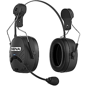 Sena Tufftalk M, Earmuff with Long-Range Mesh Communication (Hard Hat), TUFFTALK-M-02 Black