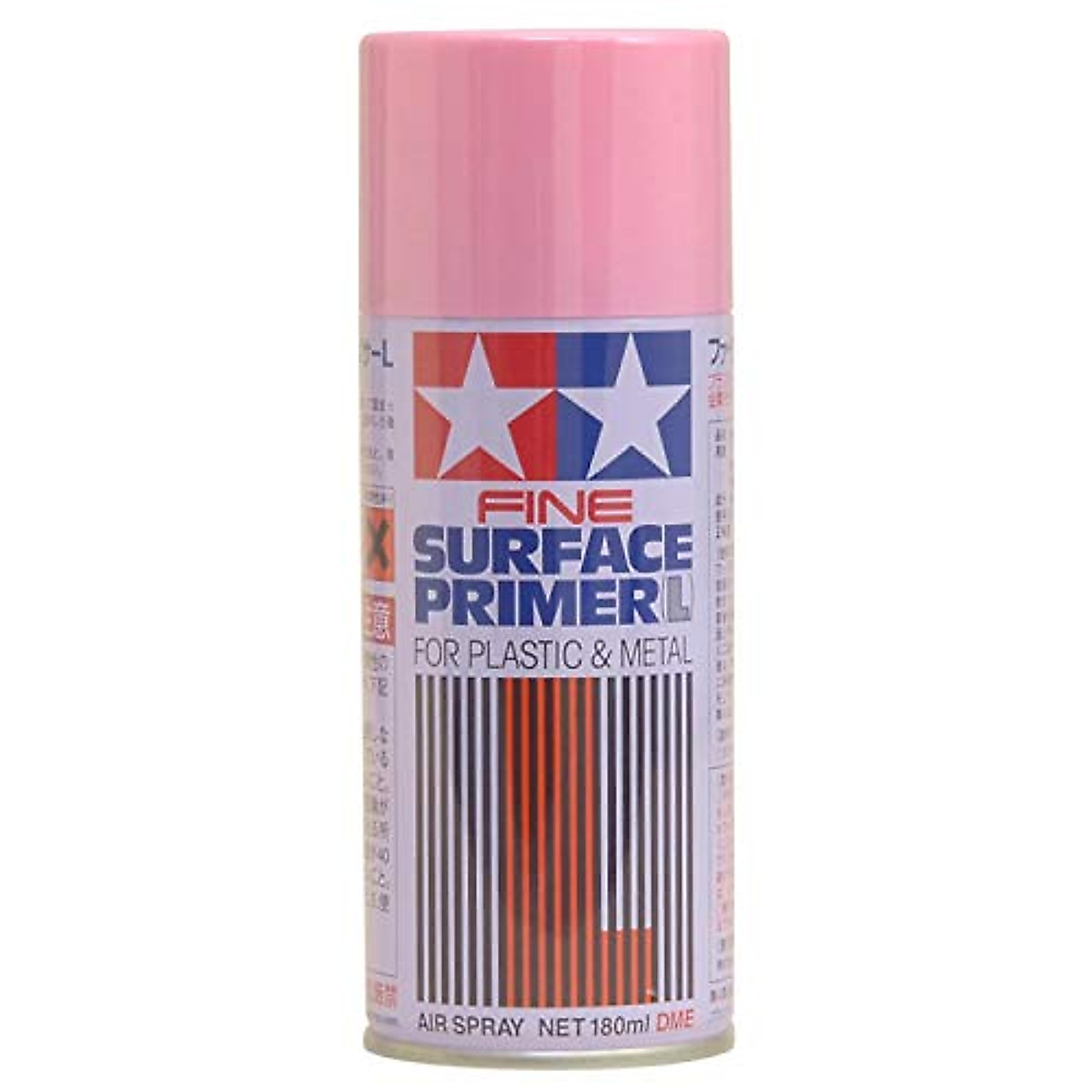 Tamiya America, Inc Spray, Fine Surface Primer, L. Pink, 180ml, TAM87146