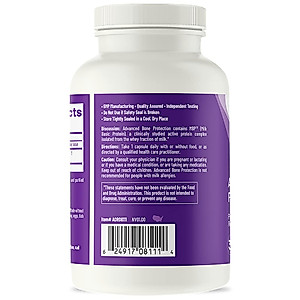 AOR, Advanced Bone Protection, Natural Supplement to Promote healthy bone remodeling with MBP, Gluten Free, 30 Capsules (30 Servings)