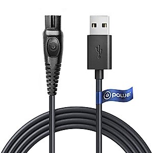 T Power Charging Cable for for MOSPRO , iTeknic Portable Cordless Oral Irrigator Dental Water Flosser Travel Power Cord w/o Home Car Ac Adapter
