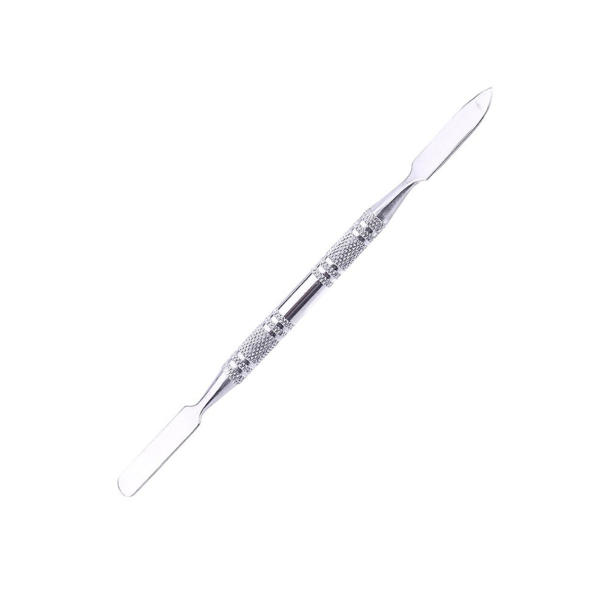 Mixing Palette Small Stainless Steel Makeup Palette Rec Shape Mixing Plate Tools with Spatula Nail Art Palette for Blending Cosmetic Shades