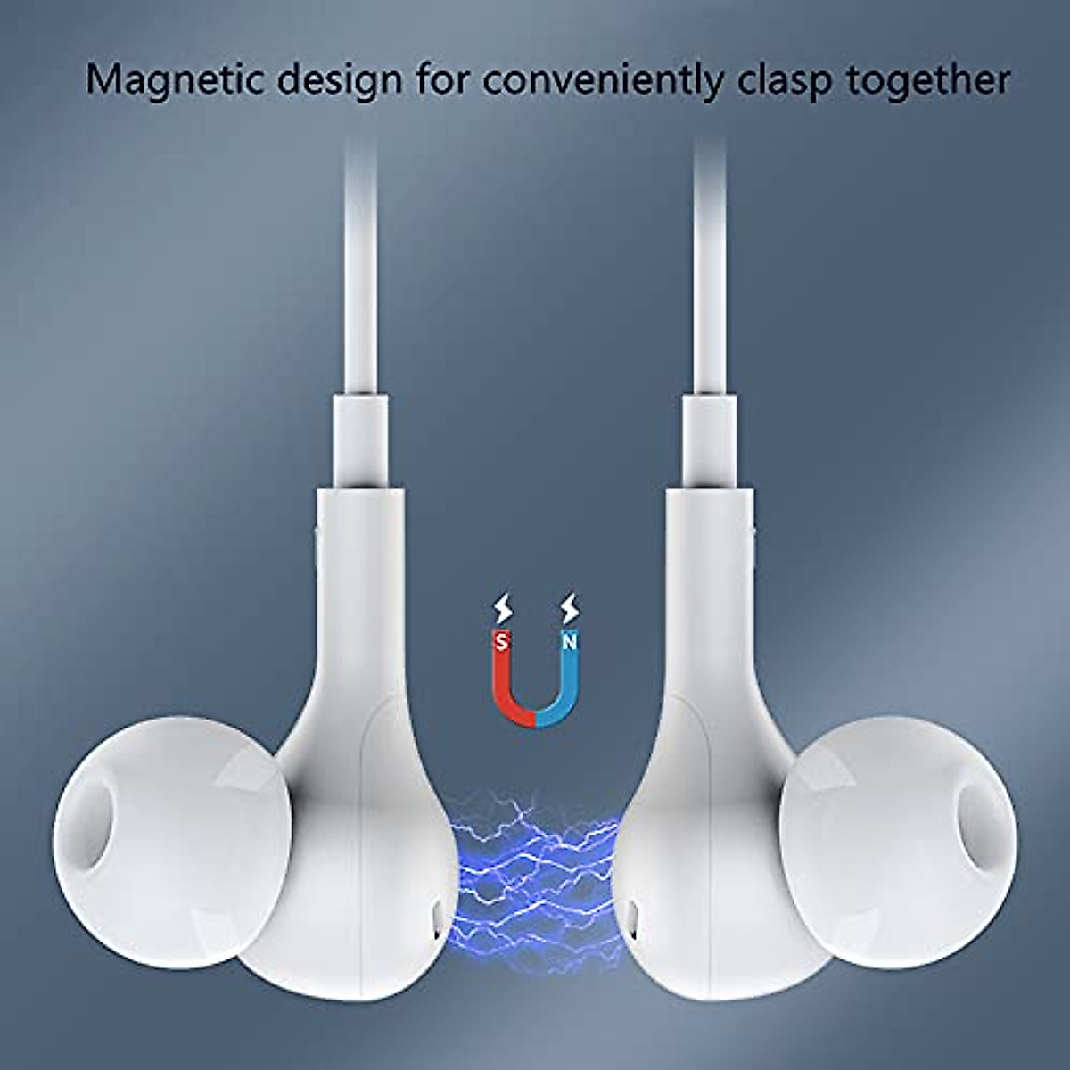Earbuds Wired with Mic 3.5mm Jack Headphones Earphones for Galaxy S10 Plus, A14 5G, A13 5G, A42 5G, A52 5G, A51 A71 A03S A20S TCL 30 XL SE 20 Pro 5G, Moto One 5G Ace G Pure Pixel 5a 4a (White, 3.5mm)