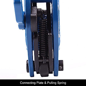 Amarite Vertical Plate Clamp, 2200lbs Plate Lifting Clamp,1T，Jaw Opening up to 0.6 inch, for Lifting and Transporting