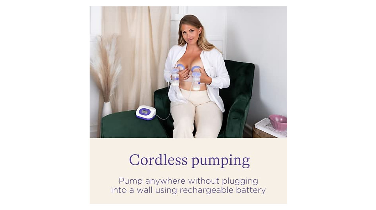Lansinoh Smartpump 3.0 Double Electric Breast Pump - Portable & Rechargeable