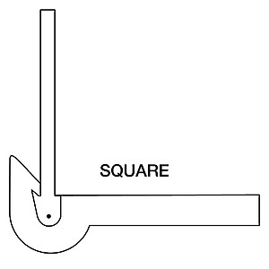 General Tools Pocket-Sized 6-In-1 Multi Use Ruler and Gauge #16ME with 4-Inch Ruler and Etched Graduations in 64ths of an Inch and Millimeters