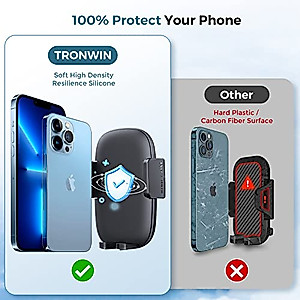 TRONWIN Car Phone Holder Mount 4 in 1 Suction Cup Cell Phone Holder for Car Dashboard Windshield Air Vent Car Phone Mount Dashboard Compatible with iPhone Samsung LG