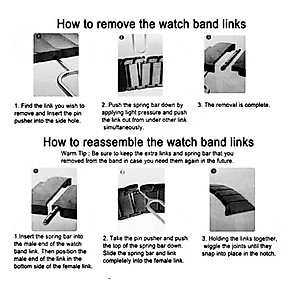 VeveXiao Strap Compatible with Huawei Watch GT5 46mm/GT4 46mm/GT 3 46mm/GT 2 Pro/Watch 4 Pro/GT 4 46mm, 22mm Stainless Steel Replacement Strap Compatible with Samsung Galaxy Watch 3 45mm Metal Band