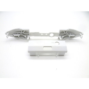 Lb Rb Bumper Button Home Guide Surround Replacement Compatible with Xbox Series S Controller White (2pcs)