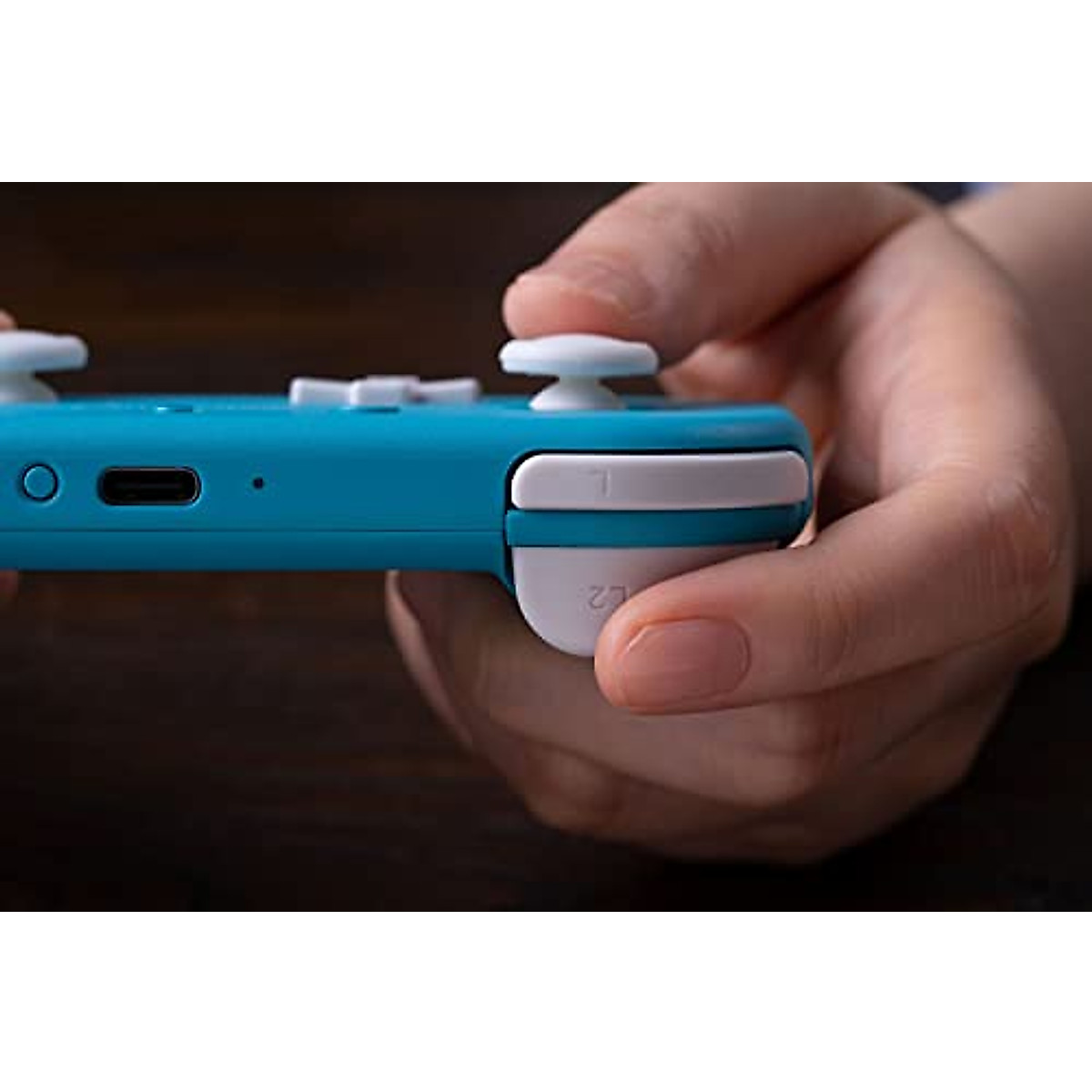 8Bitdo Lite 2 Bluetooth Gamepad for Switch, Switch Lite, Android and Raspberry Pi (Turquoise)