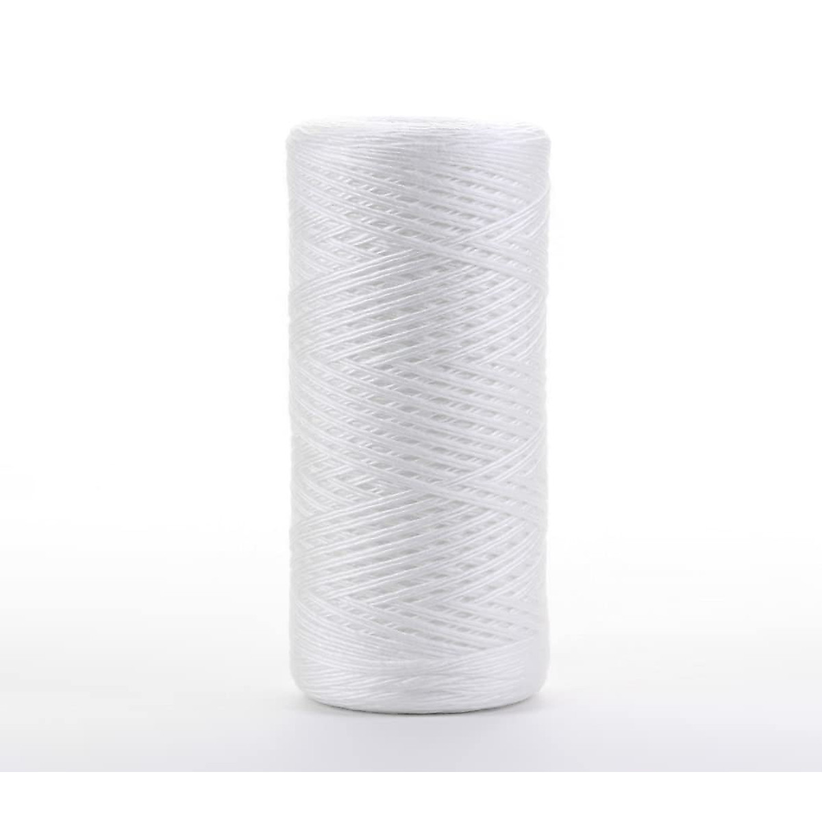 Hydronix SWC-45-1020 Universal Whole House Sediment String Wound Water Filter Cartridge 4.5" x 10" - 20 Micron