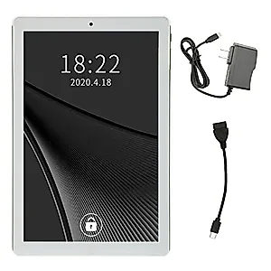 8 Core Processor Tablet, Tablet 10 Inch 3 Card Slots 100240V GPS for 11 for Travel for Children for Home (US Plug)