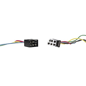 Hopkins 47995 6-Pole Square Set (with 12" Vehicle Connector and 12" Trailer Connector)