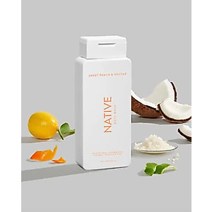 Native Body Wash Twin Pack | Naturally Derived Clean Ingredients, 18 fl oz (532 mL) Each (Cherry Vanilla & Macaron/ Sweet Peach & Nectar)