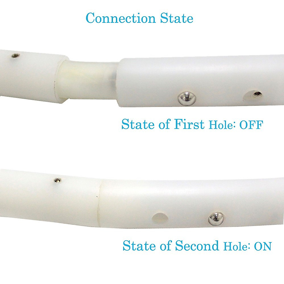 36 inch LED Hula Hoop, willway 28 Color Strobing and Changing Hula Hoop for Kids and Adults - Lightweight & Collapsible (28 inch)