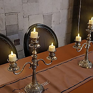 LED Rechargeable Tea Lights Candles with Remote, 6 pcs Battery Operated Tealights with Flickering Flame, USB Charging Cable, Timer Votive Candles for Wedding Decor Christmas Party