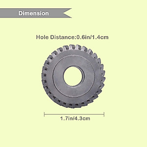 W11086780 Worm Gear Replace 9703543, 9706529 for compatible with Kitchen Aid Mixer W10916068, WP9706529 Include 9703680 Circlip