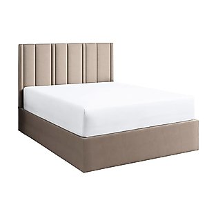 Banke Bihari 100% Egyptian Cotton 600 TC 1 Piece Fitted Sheet Only Soft & Smooth Hotel Feel Sateen Weave Solid 15" inch Extra Deep Pocket (Full XL-White)