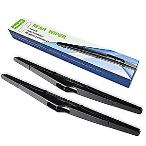 Rear Wiper Blade,ASLAM 12 for Ford Focus 2012-2015 Rear Wipers and 2011-2015 Ford Fiesta Rear Windshield Wiper Blades,Exact Fit(Pack of 2)