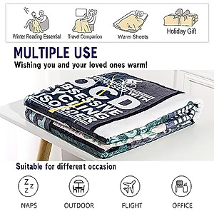 Soft Bicycle Cycling Blanket for Couch Bed Cozy Fleece Flannel Bike Cycling Throw Blanket for Kids Adults Cycling Gifts for Men and Women 50'' x 60'' (Bike 02)