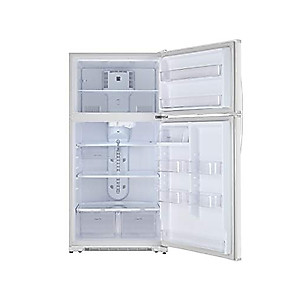 Kenmore Top-Freezer Refrigerator with LED Lighting and 20.8 Cubic Ft. Total Capacity, White