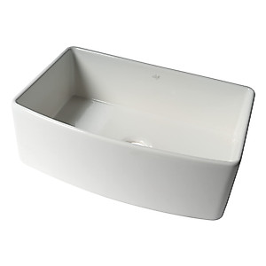 ALFI brand ABFC3020-W Kitchen Sink, White