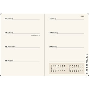 2024 Amethyst Butterflies Weekly Planner (16 months, Sept 2023 to Dec 2024)