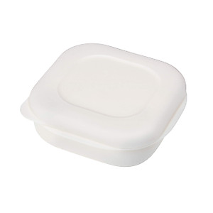 Marna K745W Extreme Frozen Rice Container, 1 Piece, Microwave, Dishwasher Safe, Frozen Rice Container, White
