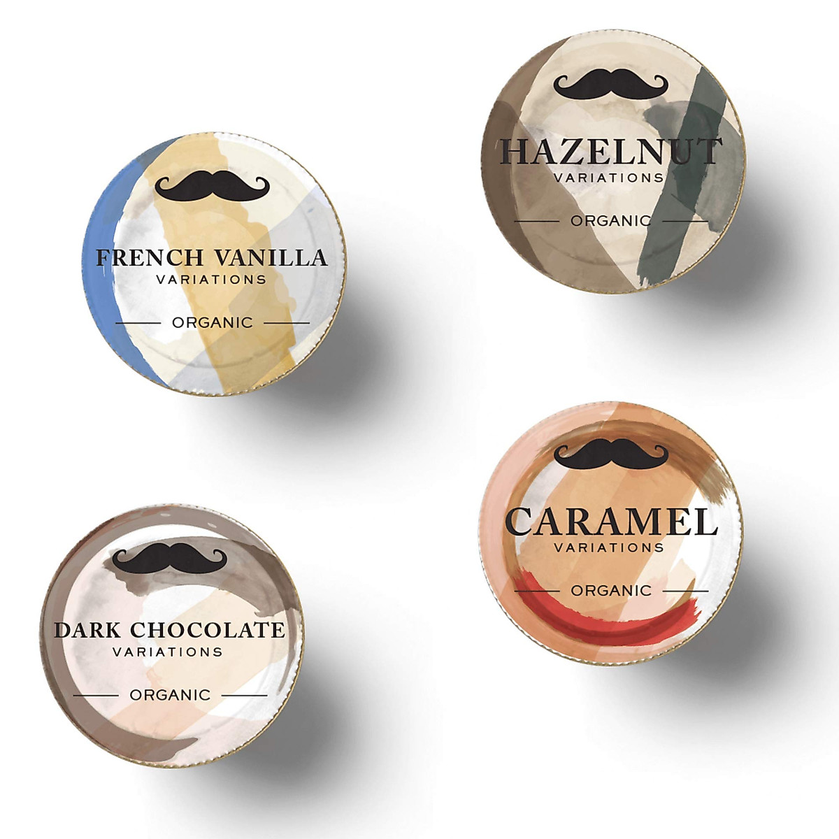 Artizan Coffee USDA Organic Espresso Coffee Capsules For Nespresso Original | Flavors Variety | 40 Compatible Compostable Pods