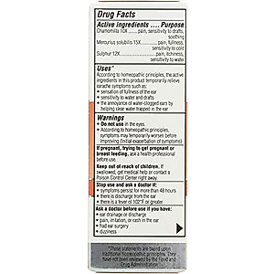 Similasan Earache Relief Ear Drops 0.33 oz