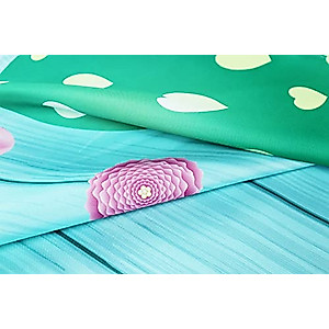 Cuteiush Easter Egg Rectangle Tablecloth Waterproof Fabric Happy Easter Table Cover 60x84inch Easter Spring Party Holiday Table Cloth Protector 60x84inch for Home Kitchen Dinning Decoration