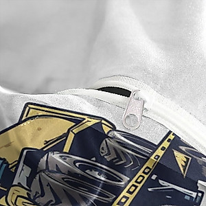 Semi Truck Duvet Cover Quilt Cover Comforter Covers for Boys Girls 3D Printed Heavy Equipmet Hauling Soft Microfiber Bedding Set with Zipper Closure with Pillow Cases 3 Pieces Twin（173x218cm）