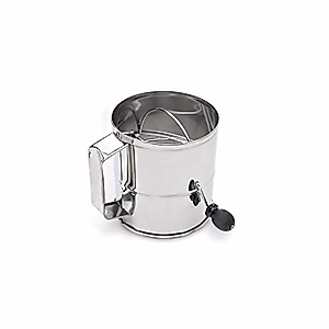 Fox Run Flour Sifter, Stainless Steel, 8-Cup