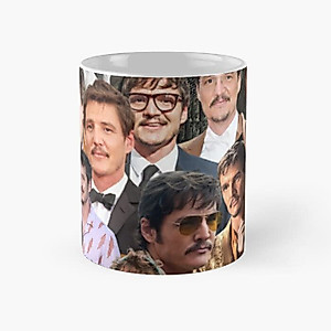 Gypsylala Pedro actor Pascal Photo Collage Coffee mug - 11 Oz gift for birthday christmas