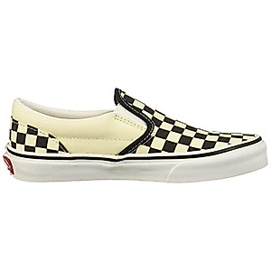 Vans Kids Classic Slip-On (Checkerboard) Black/True White VN000ZBU5GU Size 11.5