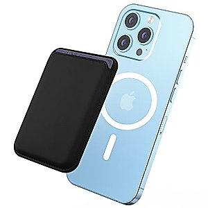 Magnetic Wallet Card Holder with MagSafe, iPhone Wallet for Apple iPhone 14 Pro Max/14 Pro/14 Plus/14, Mag Safe Wallet for iPhone 13 Pro Max/13 Pro/13/13 Mini/12/12 Pro/12 Pro Max/12 Mini, Midnight
