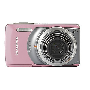 Olympus Stylus 7010 12MP Digital Camera with 7x Dual Image Stabilized Zoom and 2.7 inch LCD (Pink)